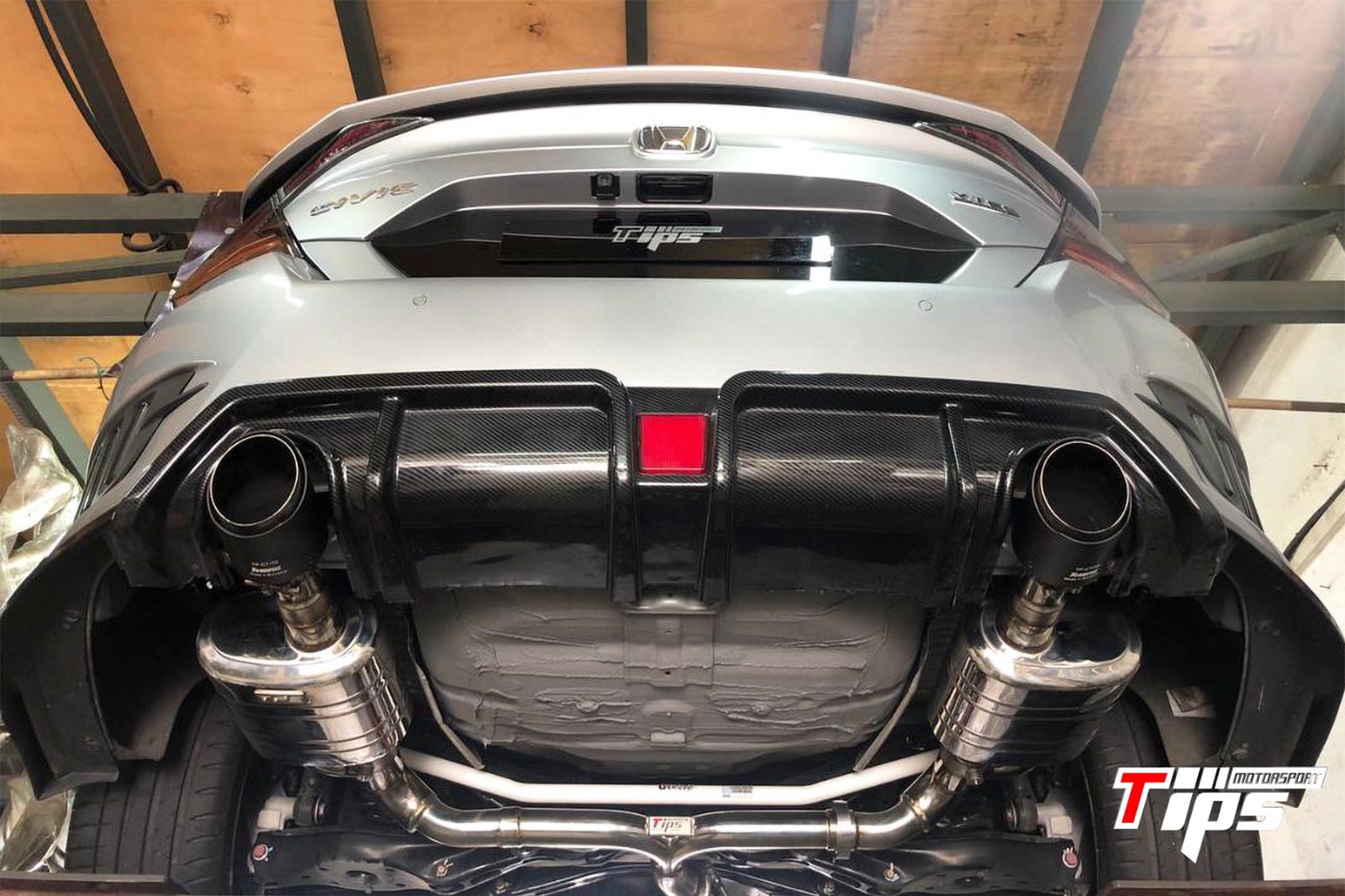 Ultimate Full Set Custom Valvetronic Exhaust System for Honda Civic FC ...