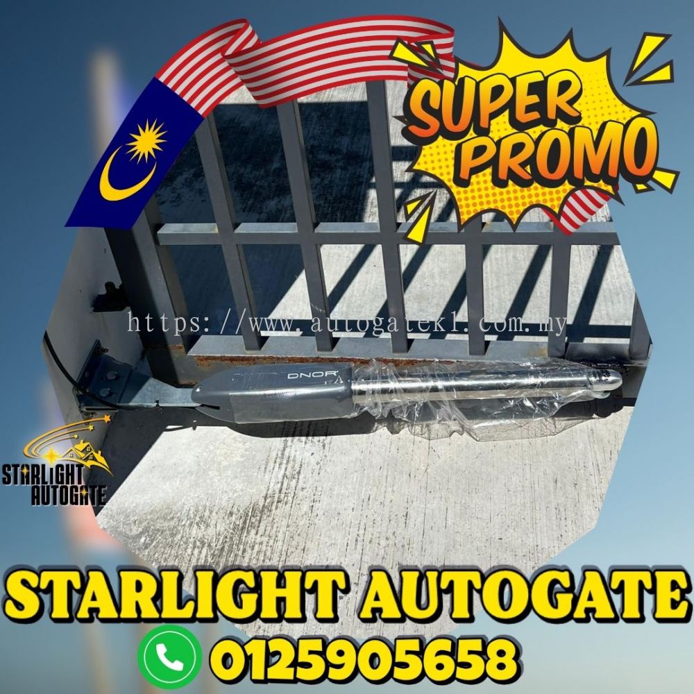 Selangor 6 AUG 2025 AutoGate Auto Gate Promotion Model: Dnor 712 ...