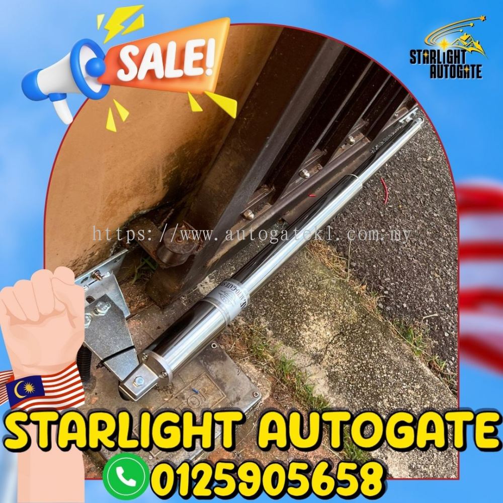Selangor 12 AUG 2025 AutoGate Auto Gate Promotion Model: OAE 333A Jalan ...