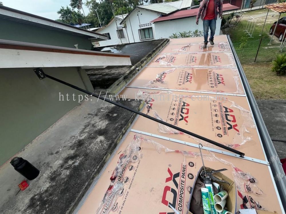 雪兰莪K & Y Awning Renovation的Supply & install Mild Steel Aluminium ...