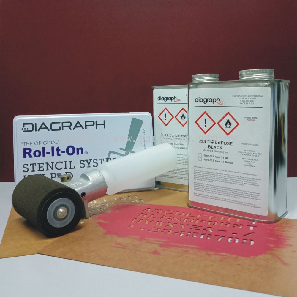 Johor Stenciling Marking System - Diagraph - Stenciling from Pangraph ...