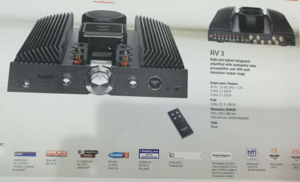 Johor Magnat amplifier from Erictron Hi-Fi Centre