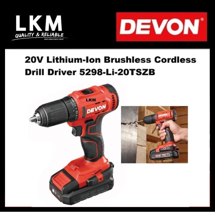 Negeri Sembilan,Seremban DEVON 5298-Li-20TS 20V Lithium-Ion Brushless ...