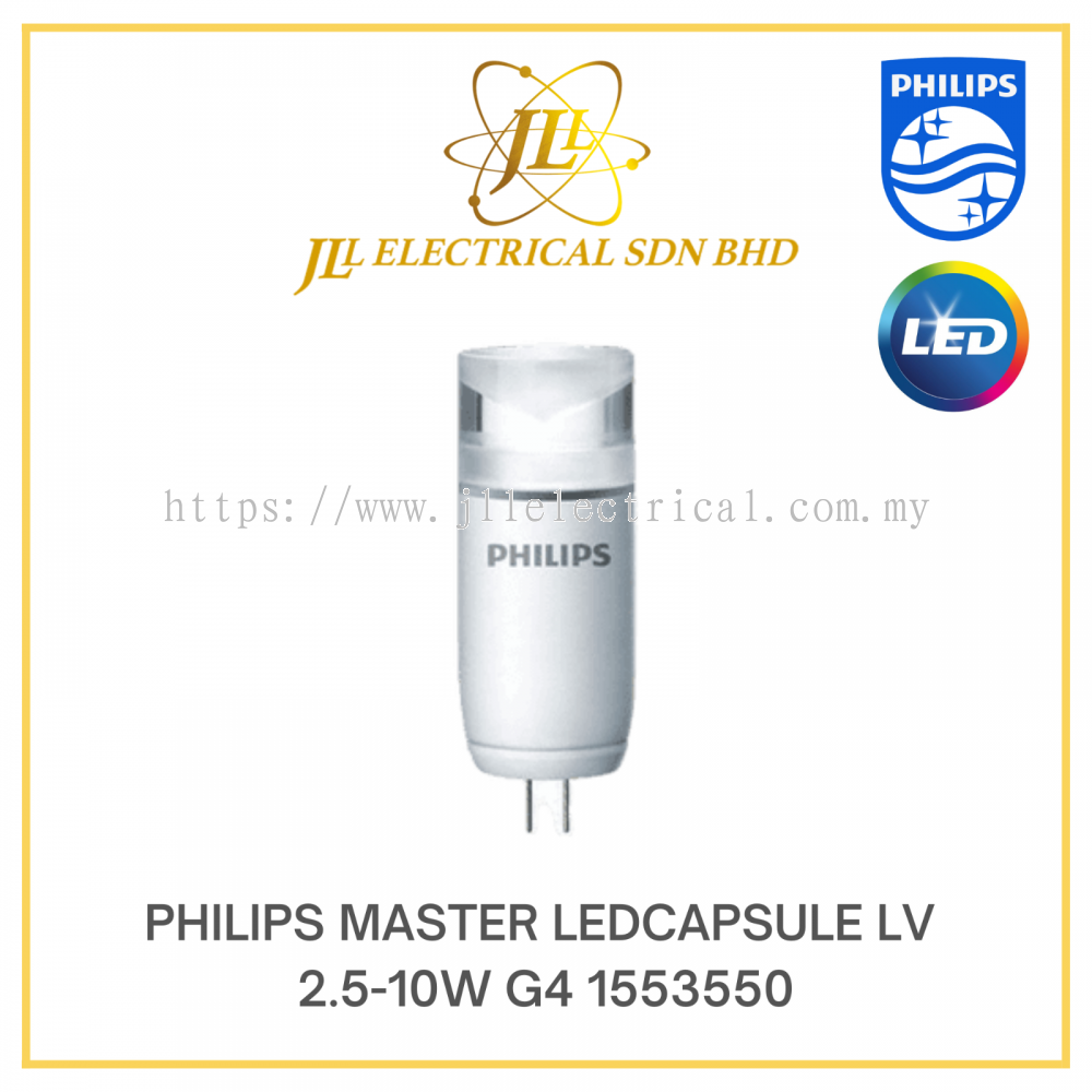 Selangor,Kuala Lumpur (KL) PHILIPS MASTER LEDCAPSULE LV 2.5-10W G4 ...