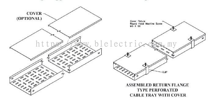 Johor TRAY TRUNKING - CABLE SUPPORT SYSTEM from B & L Electric Sdn Bhd