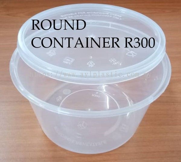 Johor Bahru (JB) FELTON PP CONTAINER ROUND (R300) (L120XW120XW65MM ...