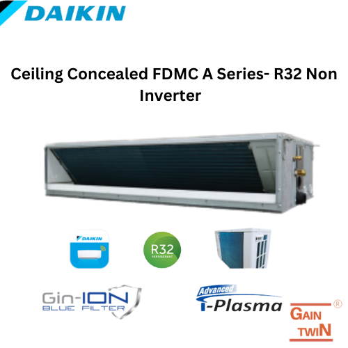 Selangor SkyAir Concealed FDMC A Series- R32 Non Inverter - Commercial ...