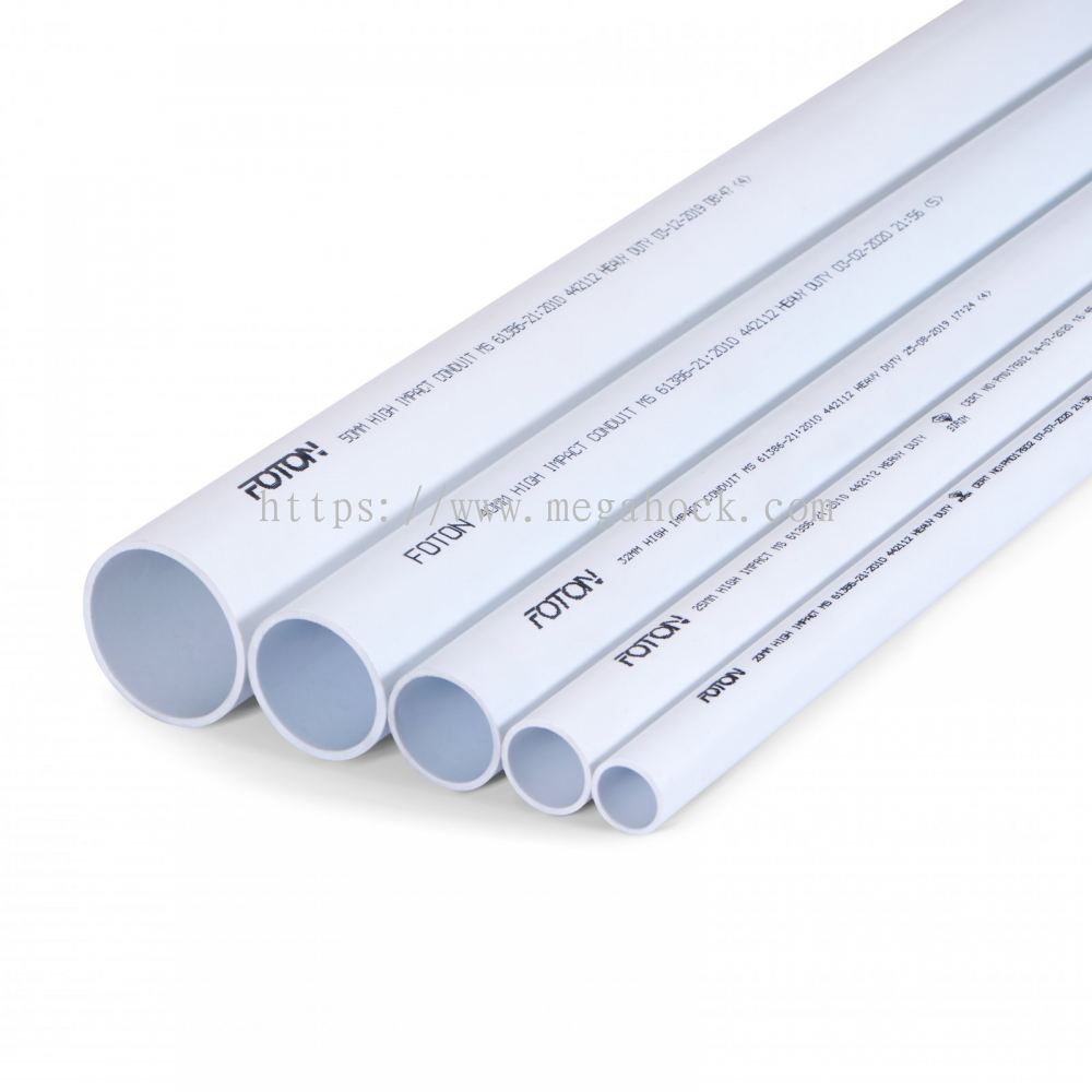 Johor Heavy Duty uPVC Conduit - uPVC Conduit from Megahock Pipes ...