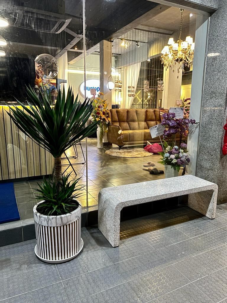 Penang Outdoor Stone Bench | Kerusi Batu Taman | Jual Area Kulim Kedah ...