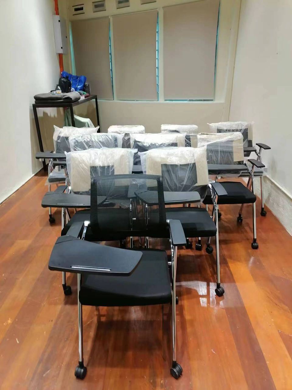 Penang Training Chair With Writing Pad Tablet | Office Chair | Student ...