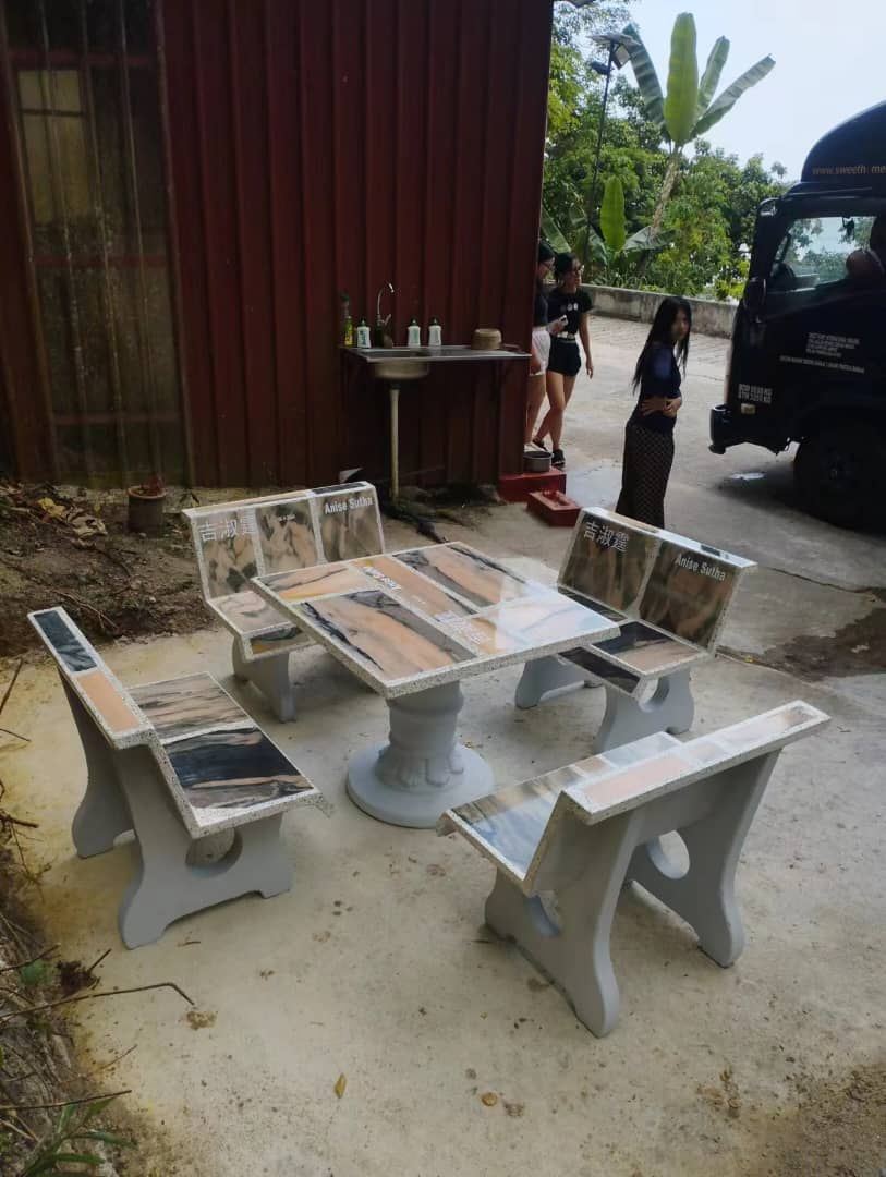 Penang,Selangor,Kuala Lumpur (KL),Puchong,Butterworth,Bandar Metro Marble Slab Stone Table And ...