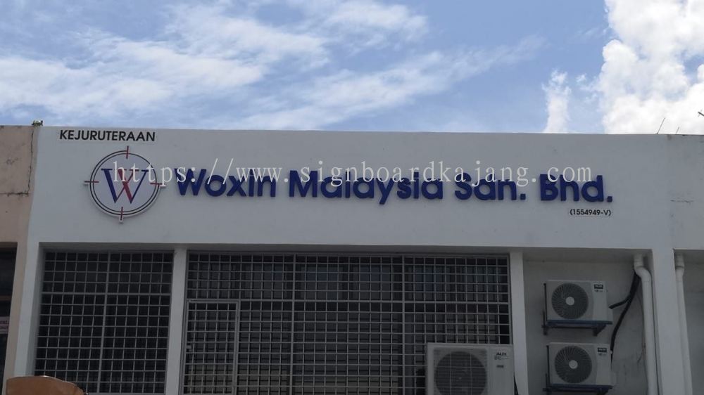 Building 3D Box Up Lettering Signboard at PUNCAK ALAM | KLIA | SERDANG ...