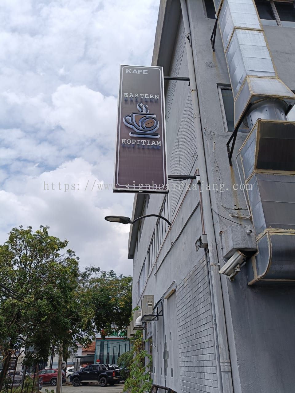 Double sided 3D LED Box Up Frontlit Signboard at TAMAN SENTOSA | SRI ...
