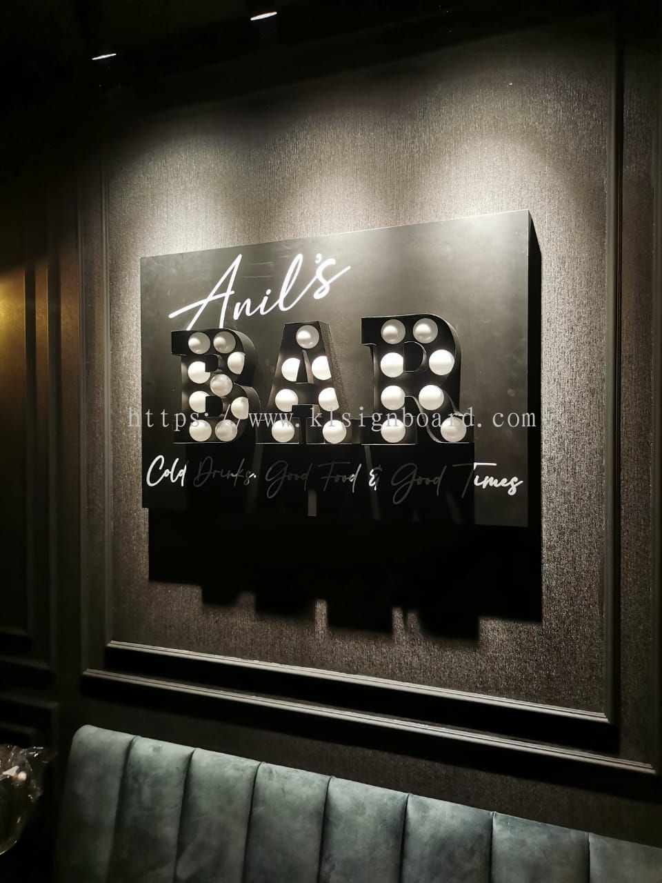 Selangor LIGHT BULB SIGNAGE from LALA SIGNS
