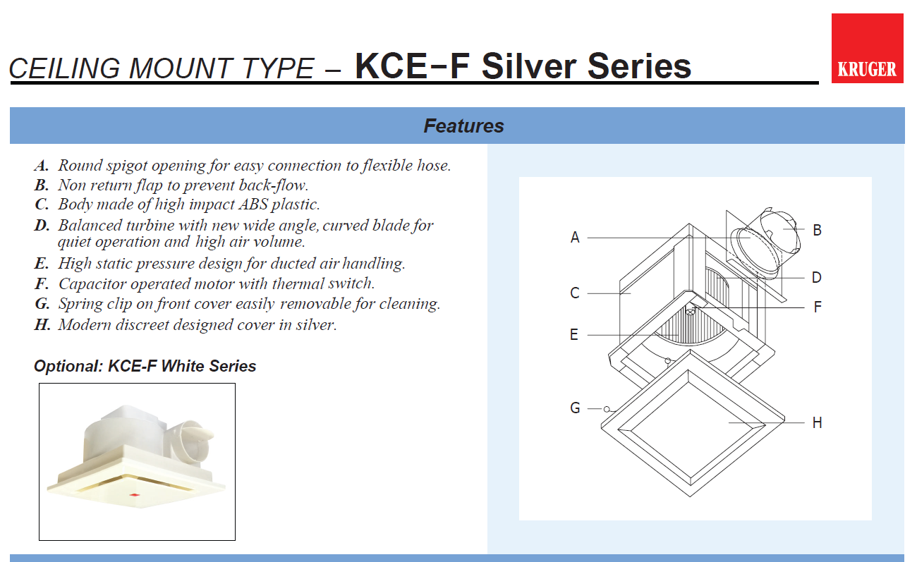 Selangor,Kuala Lumpur (KL),Subang Jaya KRUGER KCE-F SILVER SERIES ...