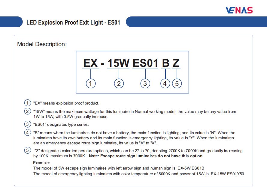 Selangor,Kuala Lumpur (KL) VENAS EX 15W ES01 110V-277V IP66 EXPLOSION ...